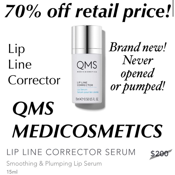 Qms | Skincare | New Never Used Qms Lip Line Corrector Serum 5ml | Poshmark
